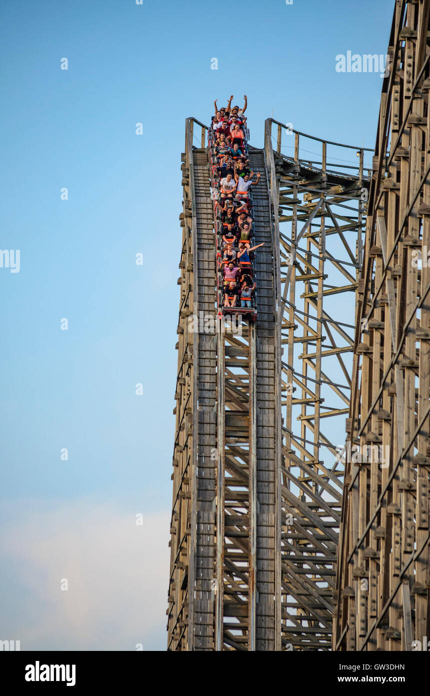 The Beautiful Six Flags Great Adventure Amusement Park New Jersey