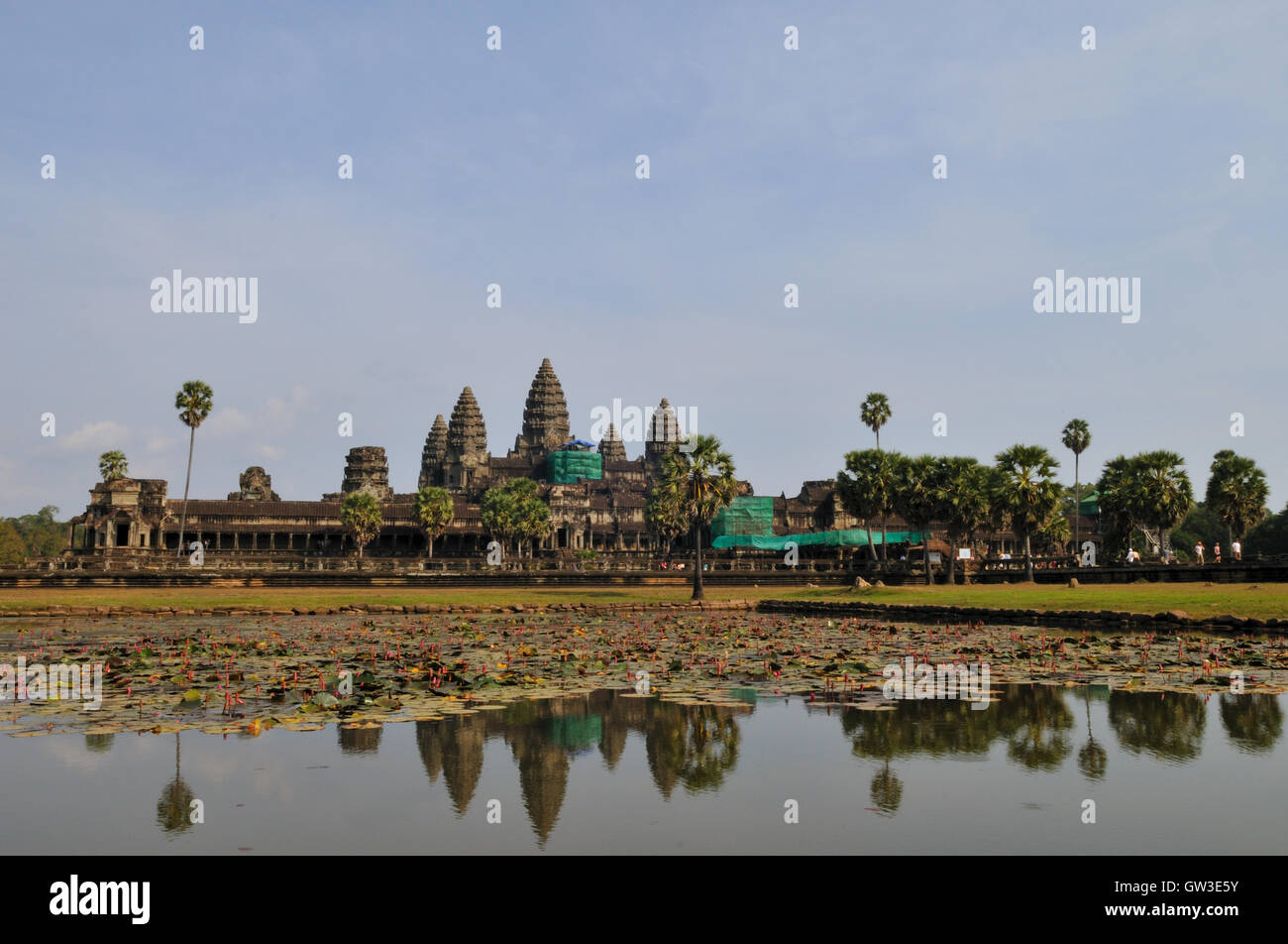 Angkor Wat temple - the epitome of the high classical style of Khmer ...