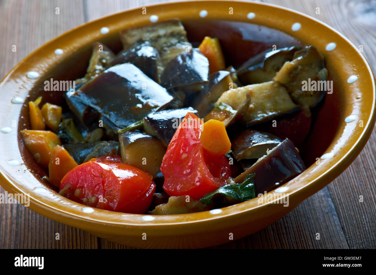 Cilento Ciambotta - dish of southern Italian cuisine Stock Photo - Alamy