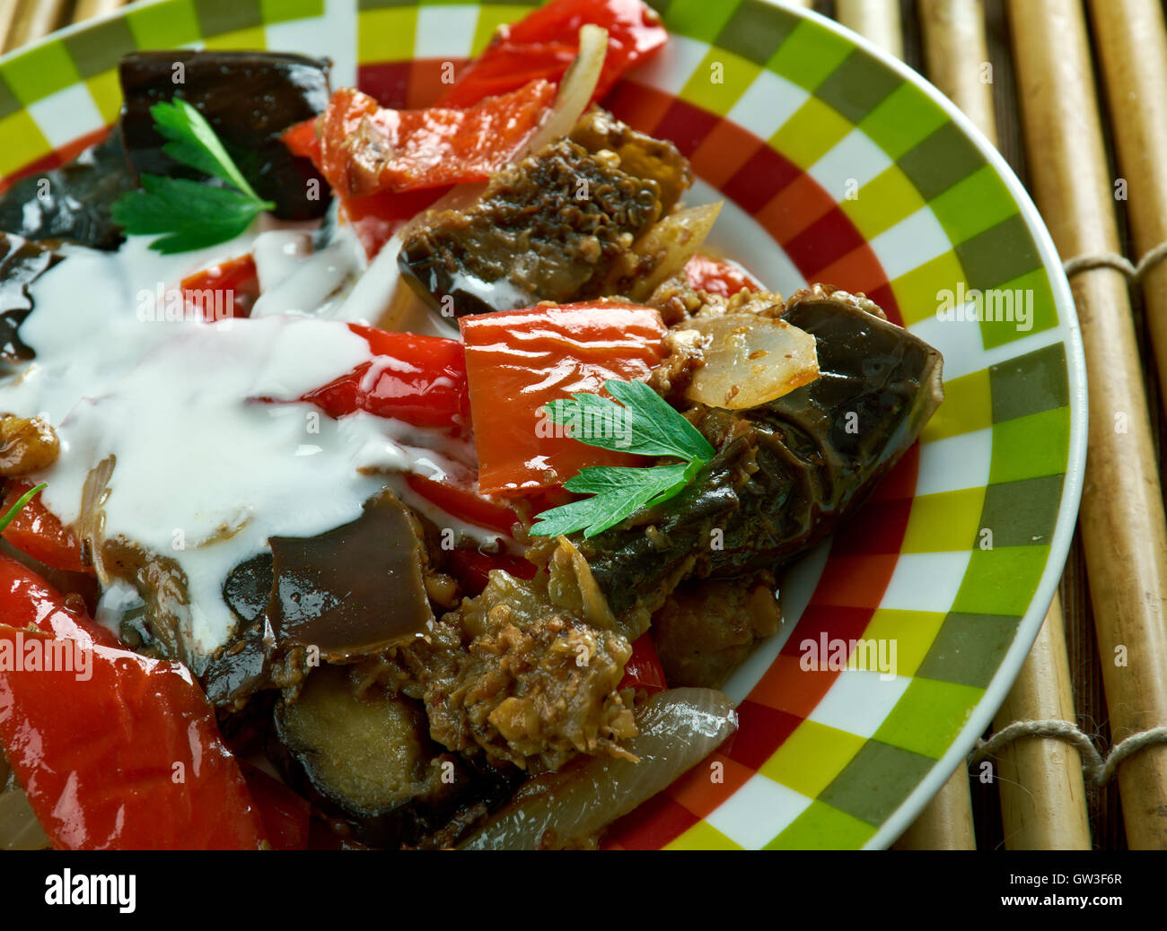 Sauce braised eggplant hi-res stock photography and images - Alamy