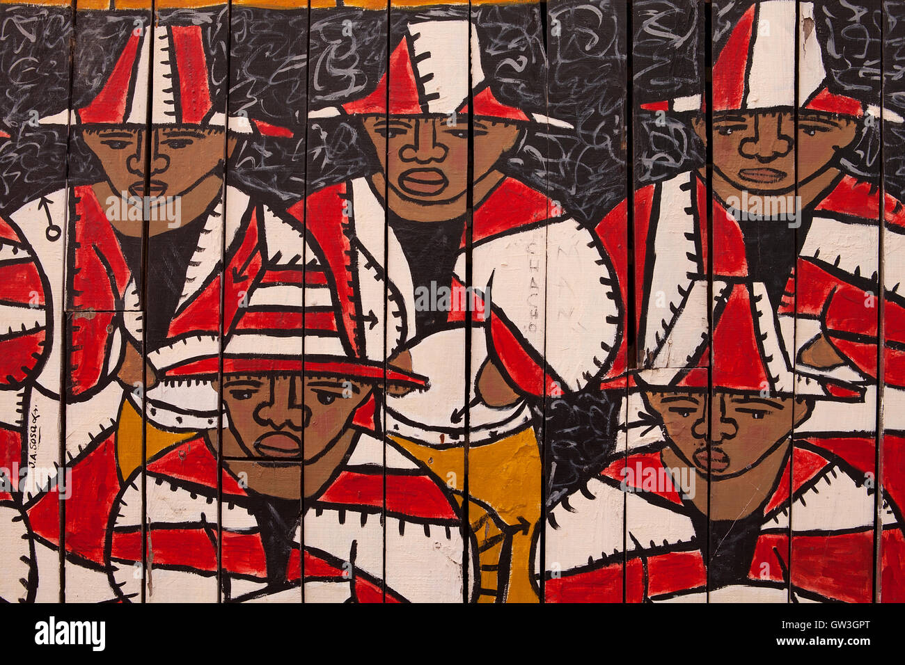 Peasant Street Art, Montevideo, Uruguay Stock Photo - Alamy