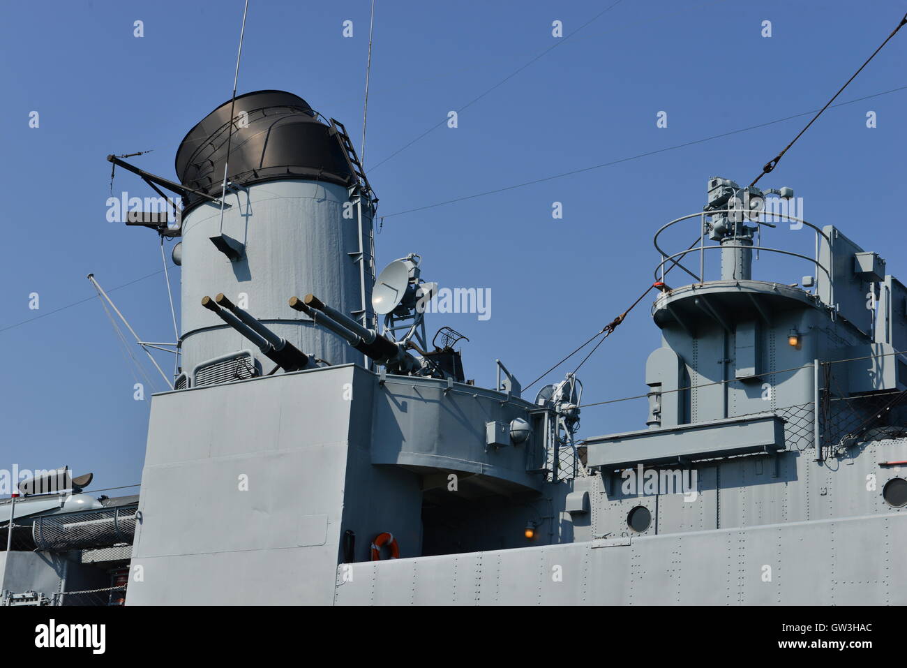 USS Kidd (DD-661) at Baton Rouge in Louisiana Stock Photo - Alamy