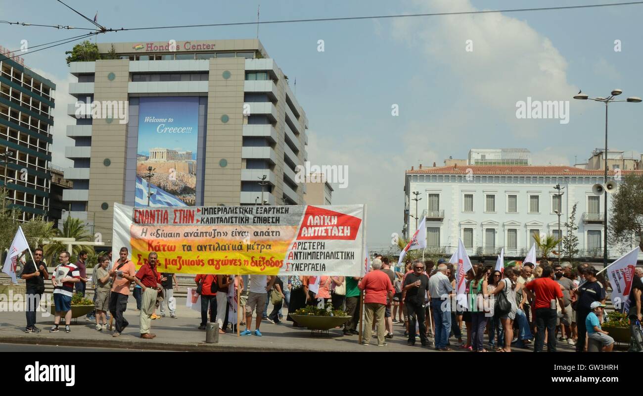 Athens movement hi-res stock photography and images - Alamy