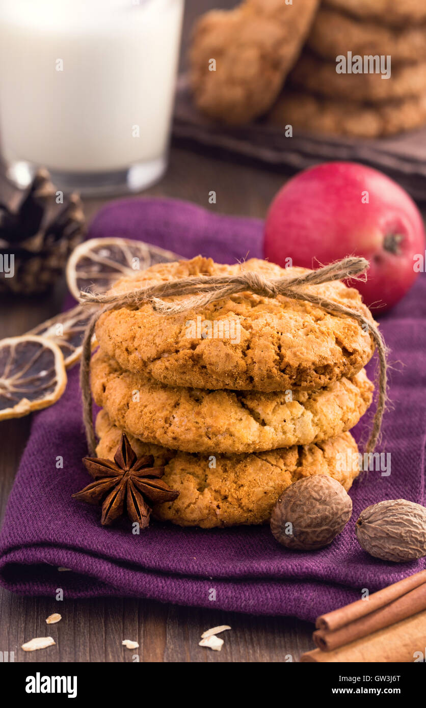 Apple milk cookies hi-res stock photography and images - Alamy