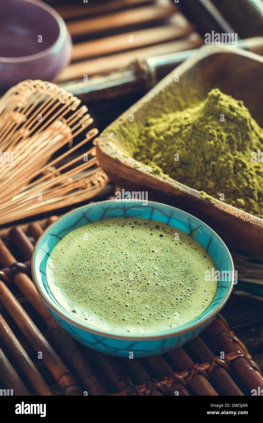 Organic green tea green tea hi-res stock photography and images - Alamy