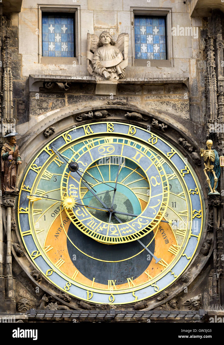 Prague astrological clock hi-res stock photography and images - Alamy