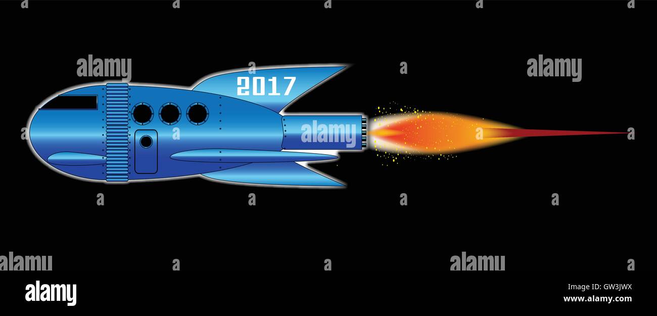 Space Rocket Express Black