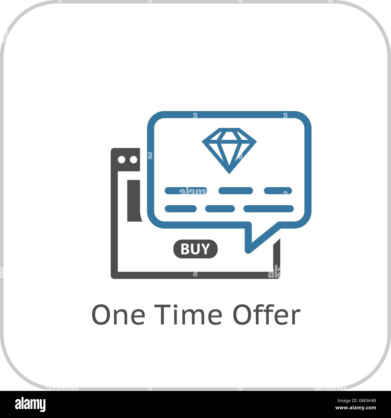 One time offer Stock Vector Images - Alamy
