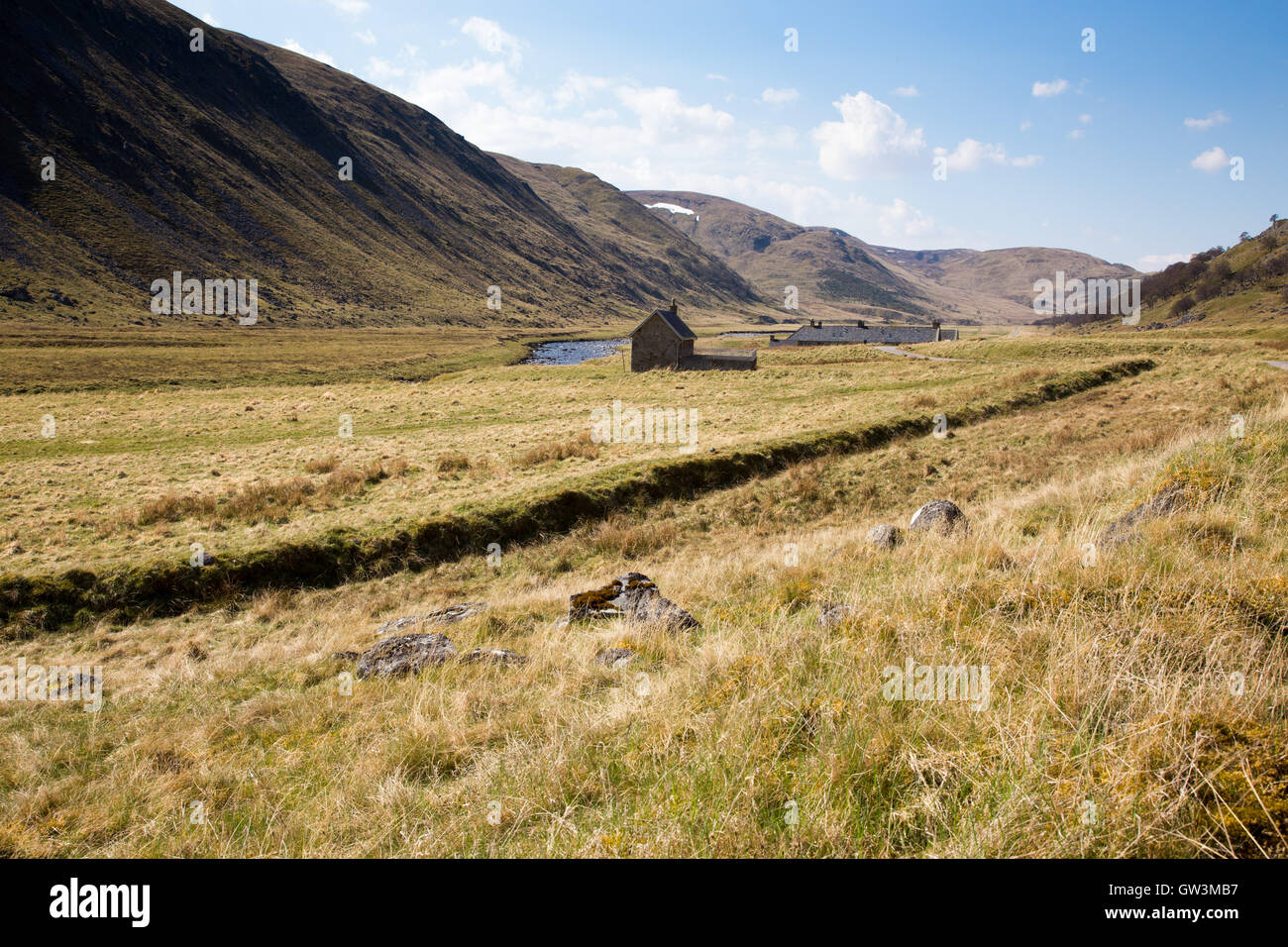 The Findhorn Valley, Northern Highlands of Scotland, May 2016 Stock ...