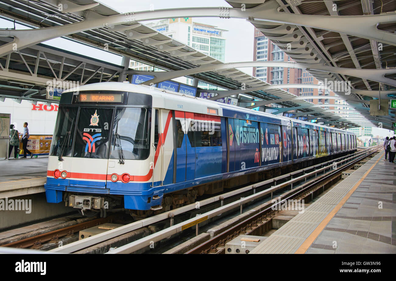BTS Skytrain in Bangkok Thailand Stock Photo - Alamy