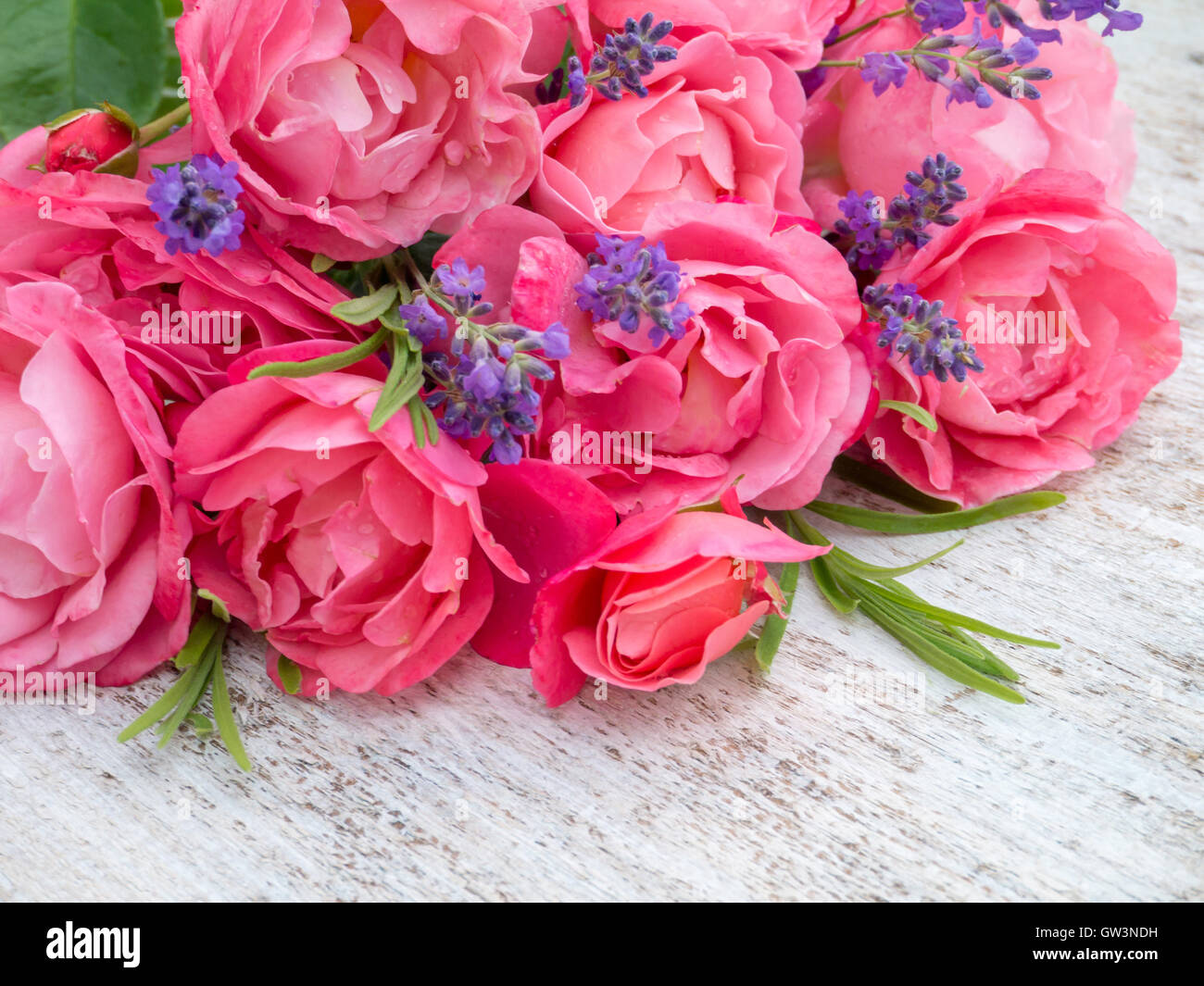 Peonies Lavender Roses Bouquet