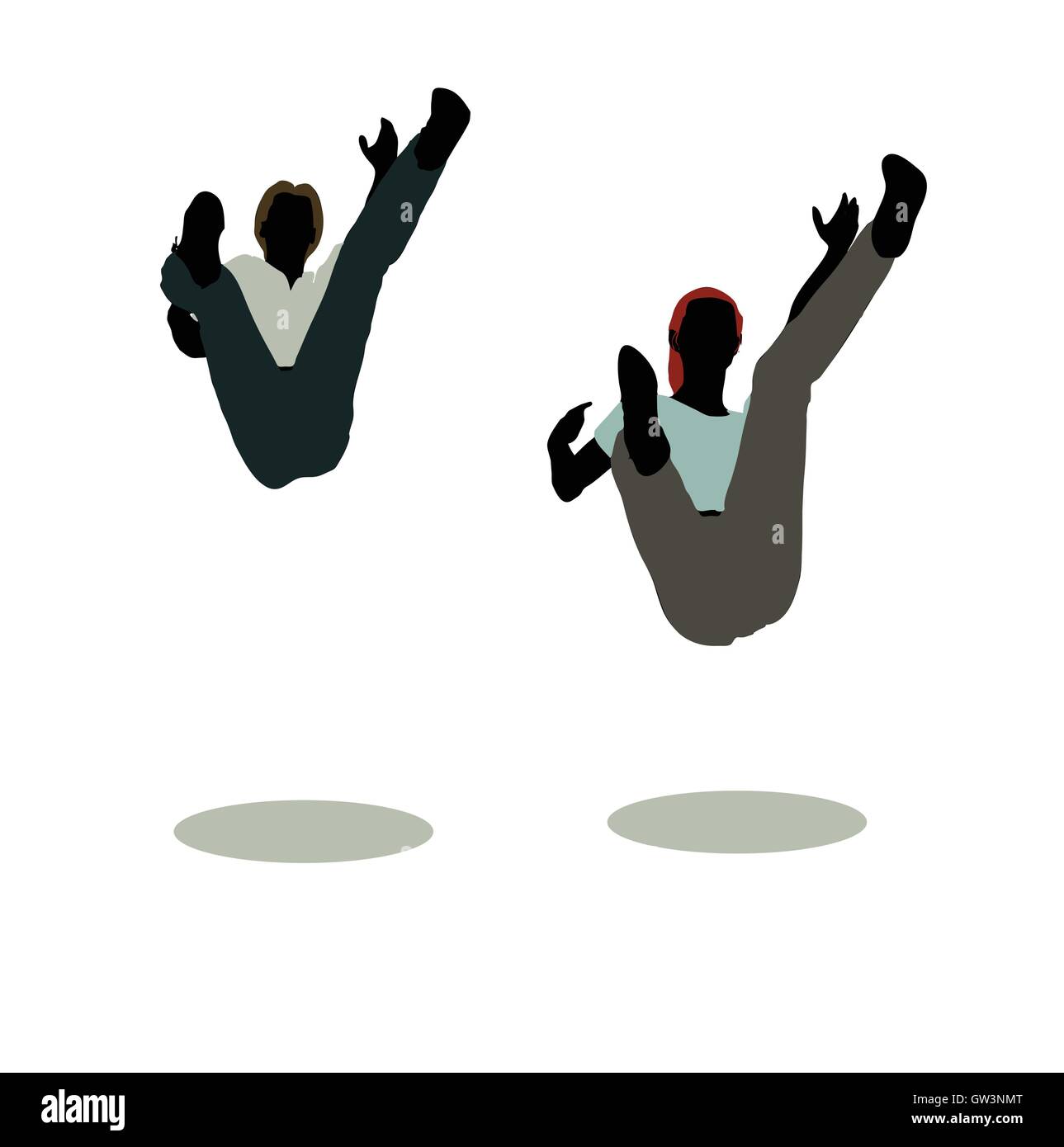 Falling Backwards Pose