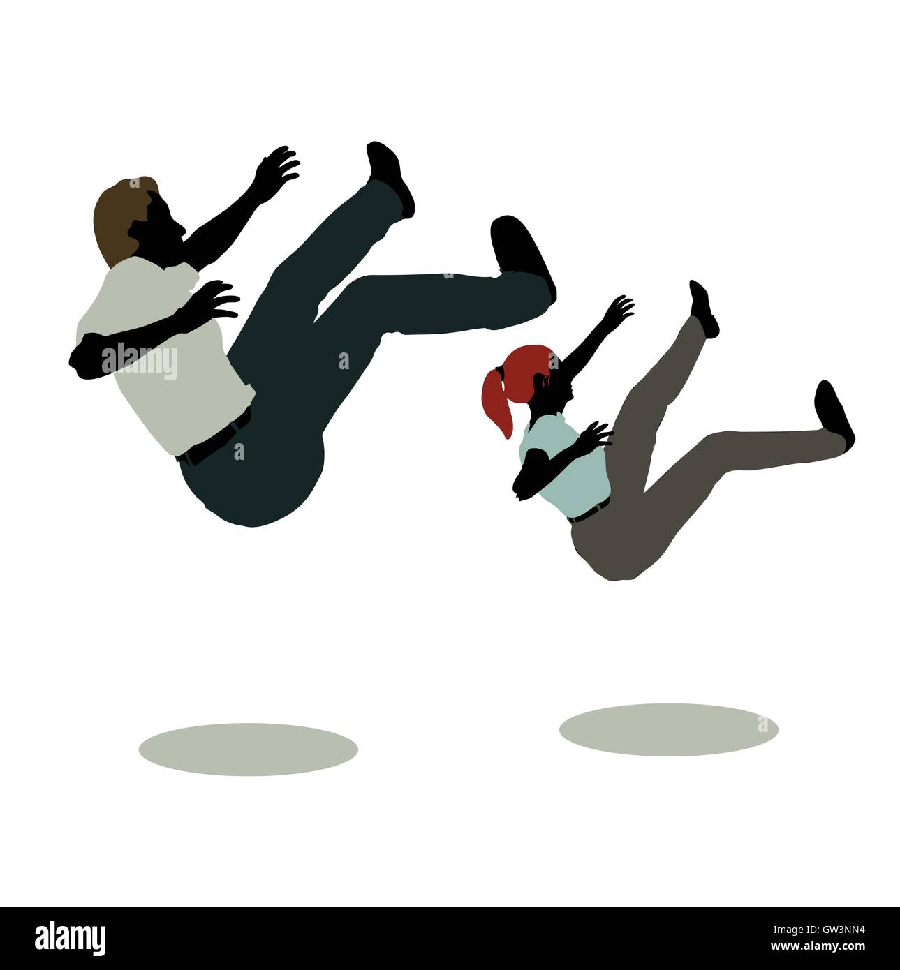 Falling Backwards Pose