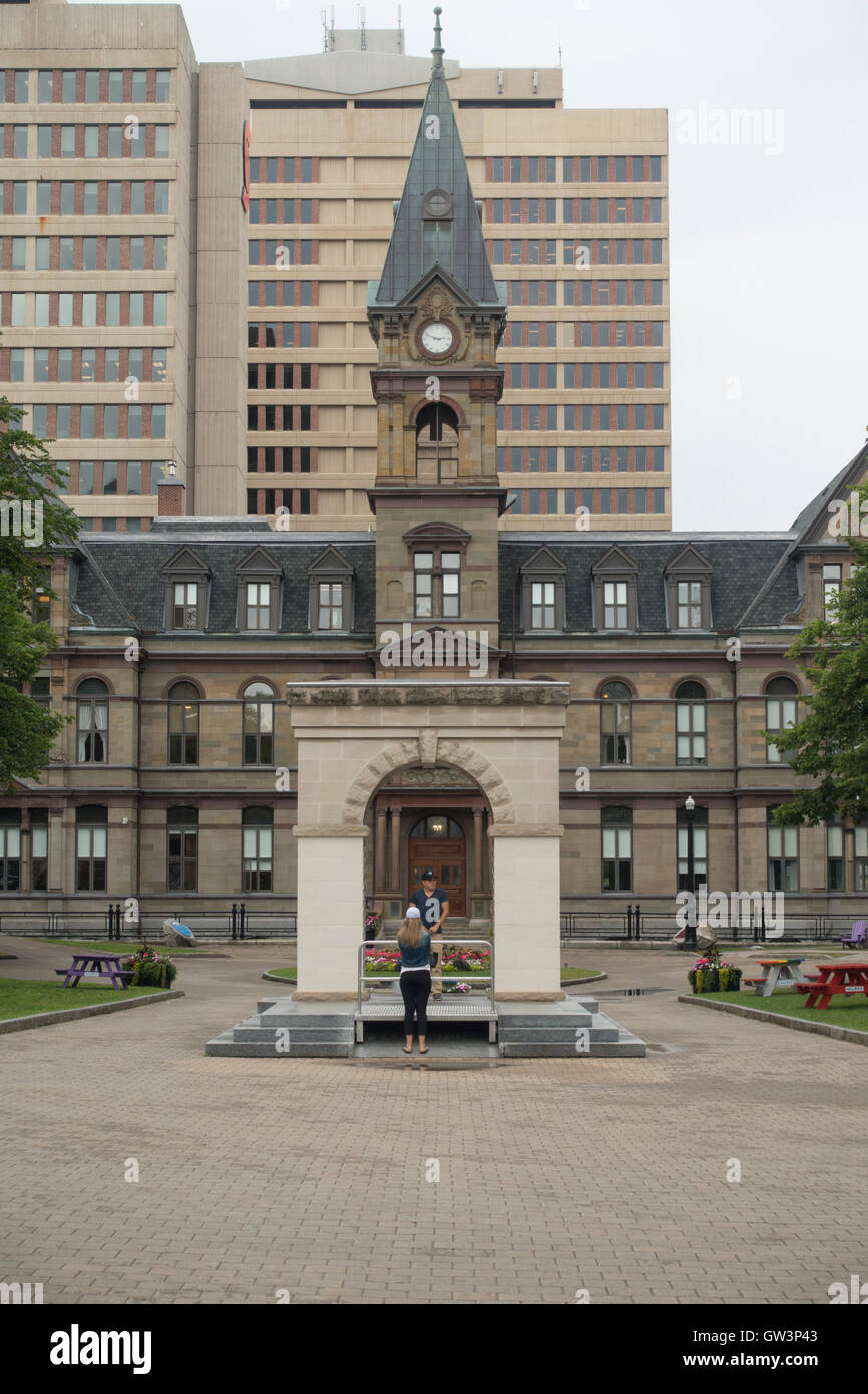 grand parade square Halifax Nova Scotia Stock Photo - Alamy