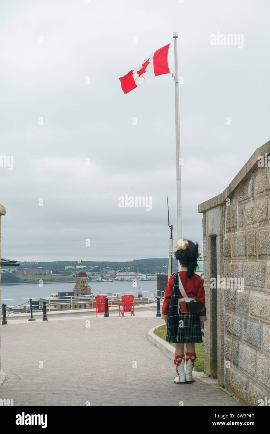 Citadel hill Fort George Halifax Nova Scotia Canada Stock Photo - Alamy