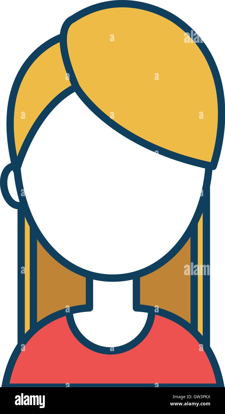 avatar woman cartoon Stock Vector Image & Art - Alamy