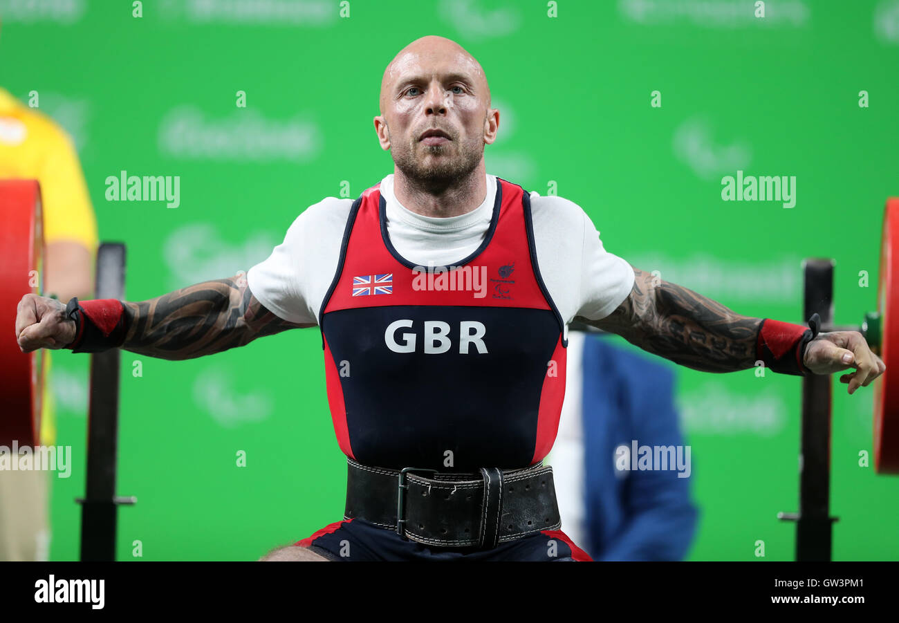 Great Britain's Micky Yule during the Men's Men's -65 kg Powerlifting ...