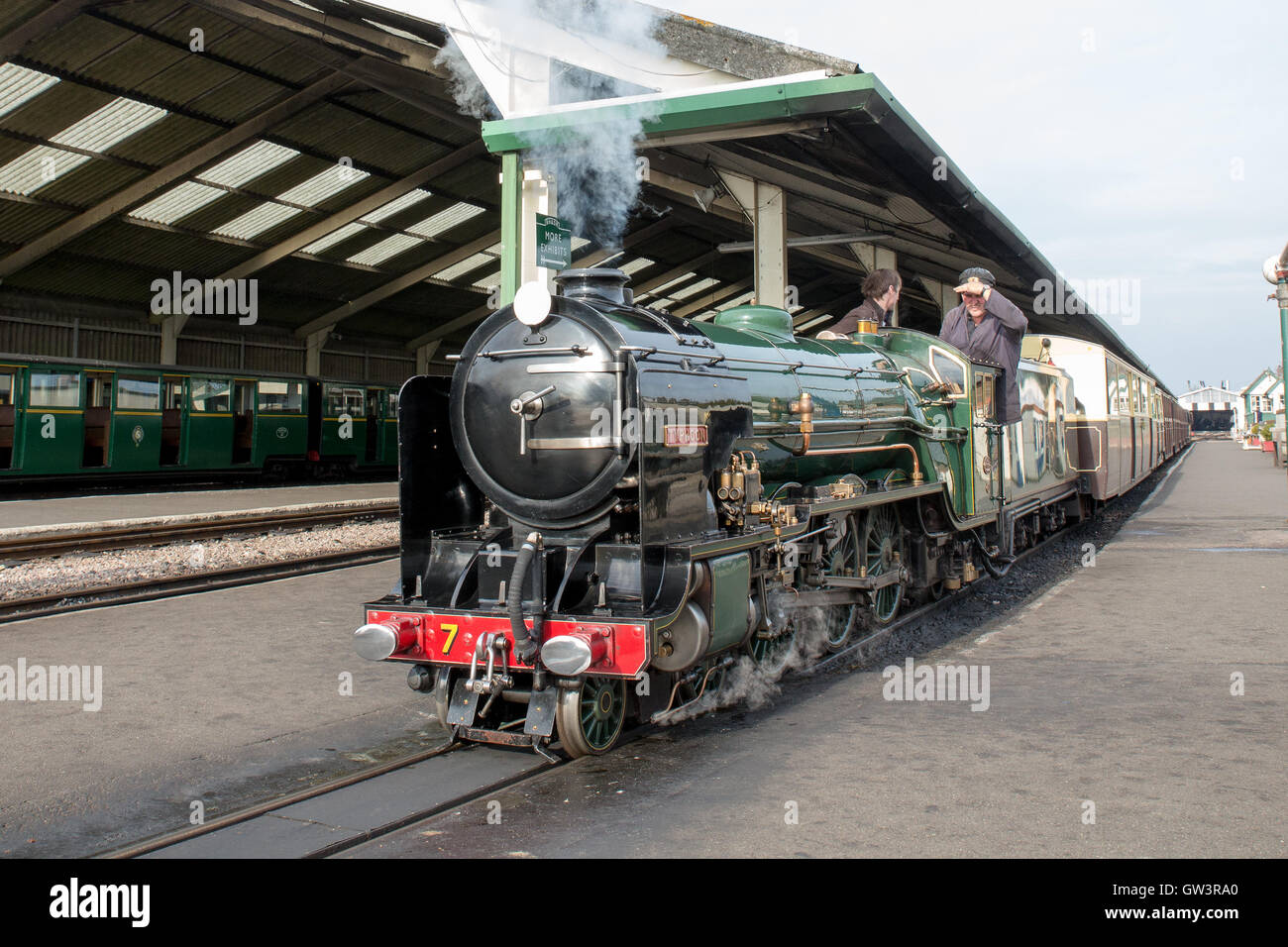 The Romney, Hythe & Dymchurch Railway (RH&DR) is a 15 in (381 mm) gauge ...
