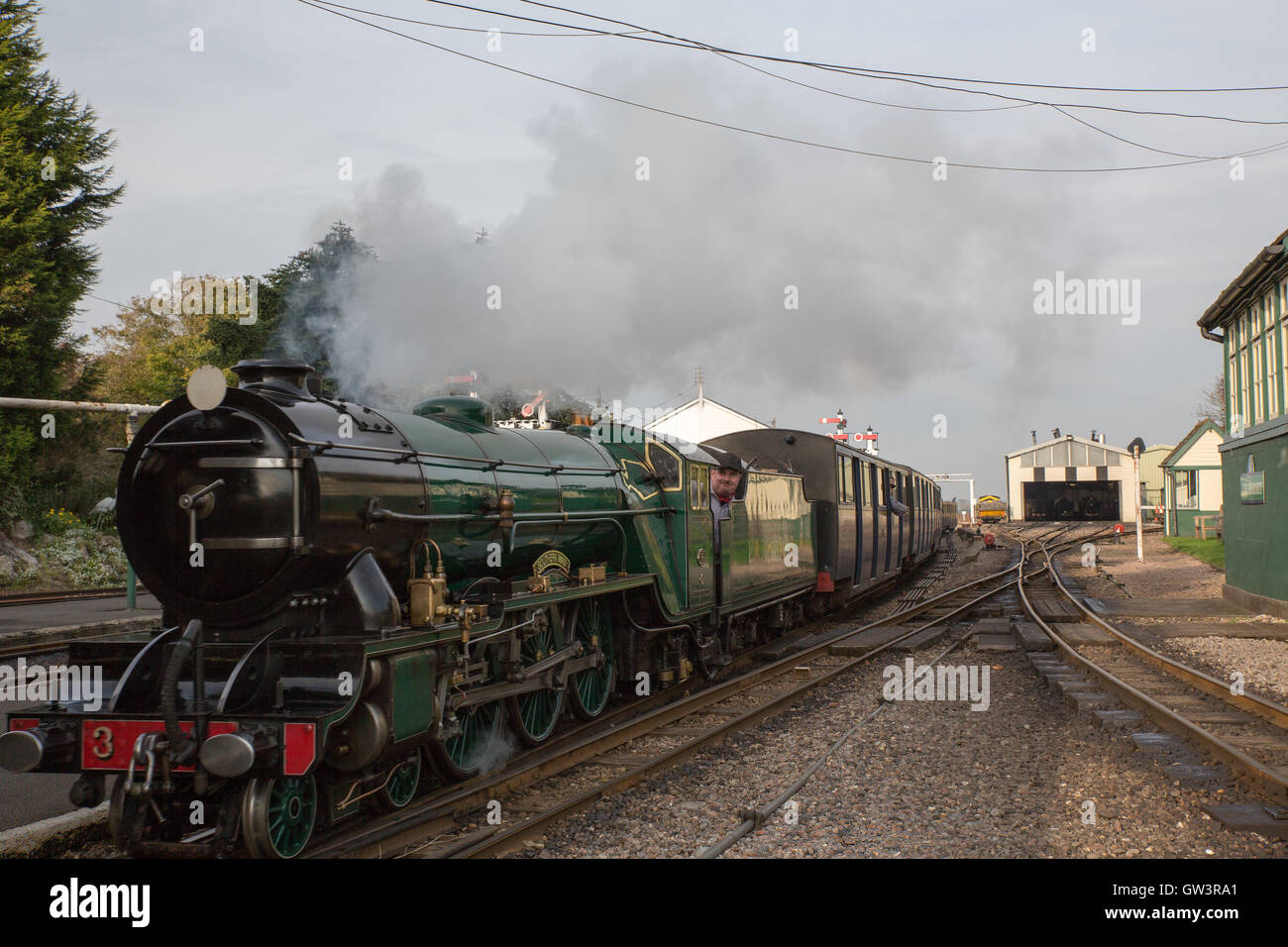 The Romney, Hythe & Dymchurch Railway (RH&DR) is a 15 in (381 mm) gauge ...