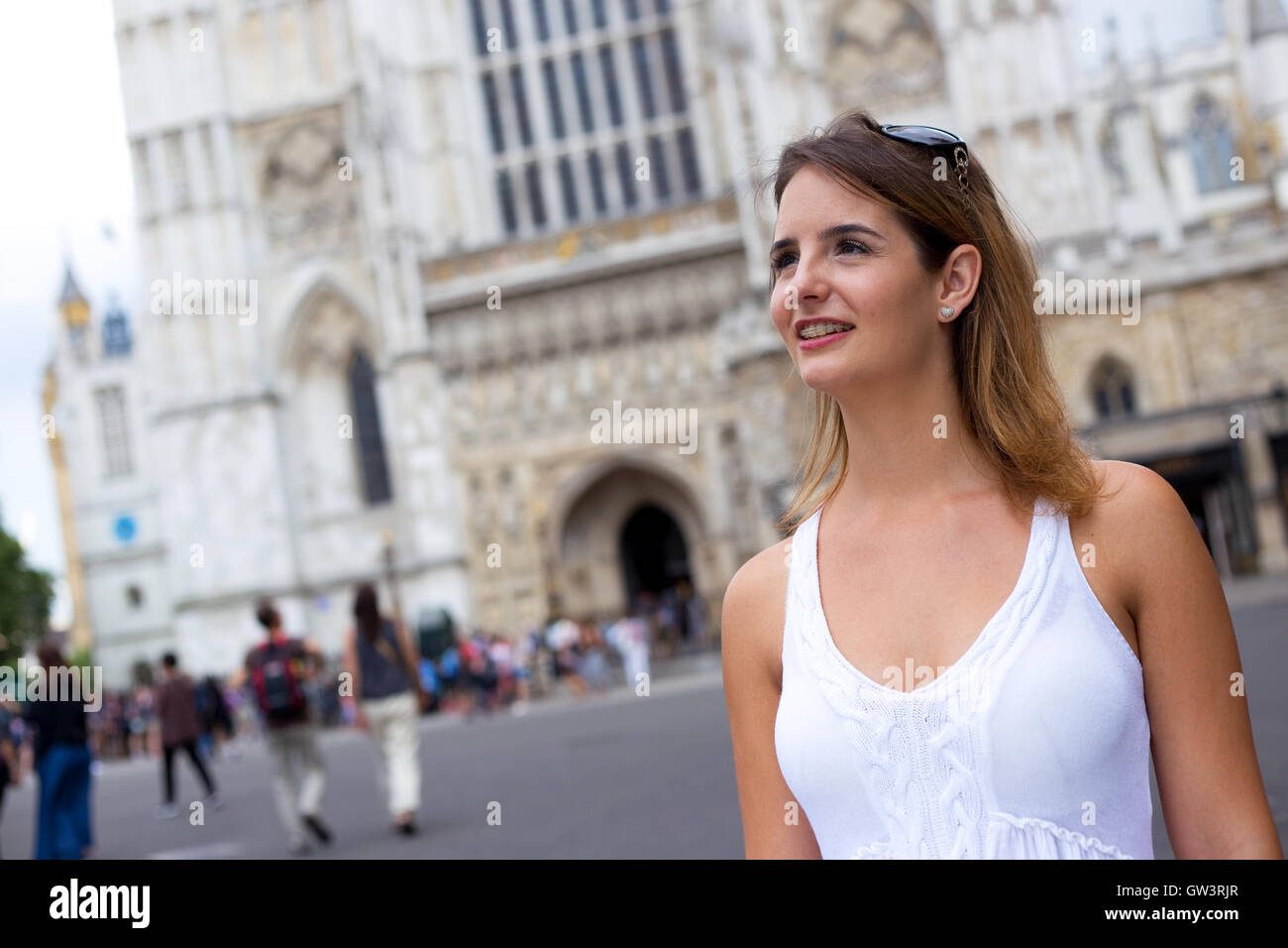 Westminster britain england girl hi-res stock photography and images ...