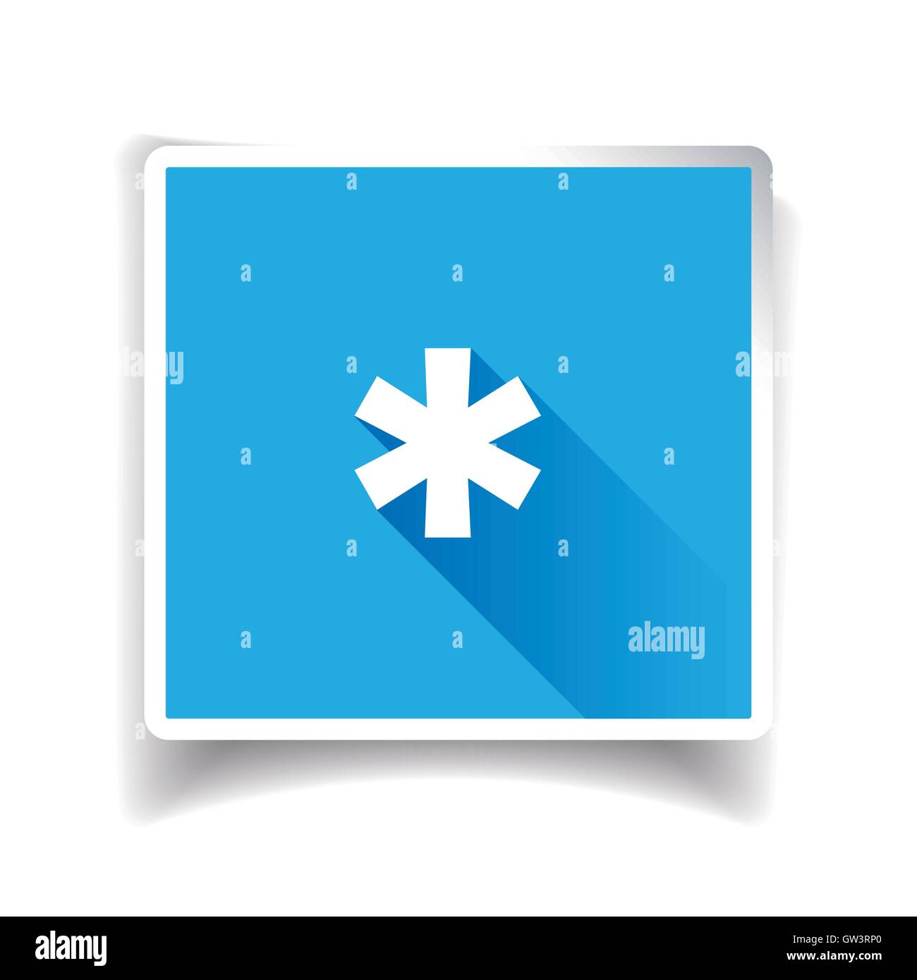 Asterisk sign or asterisk icon Stock Vector Image & Art - Alamy