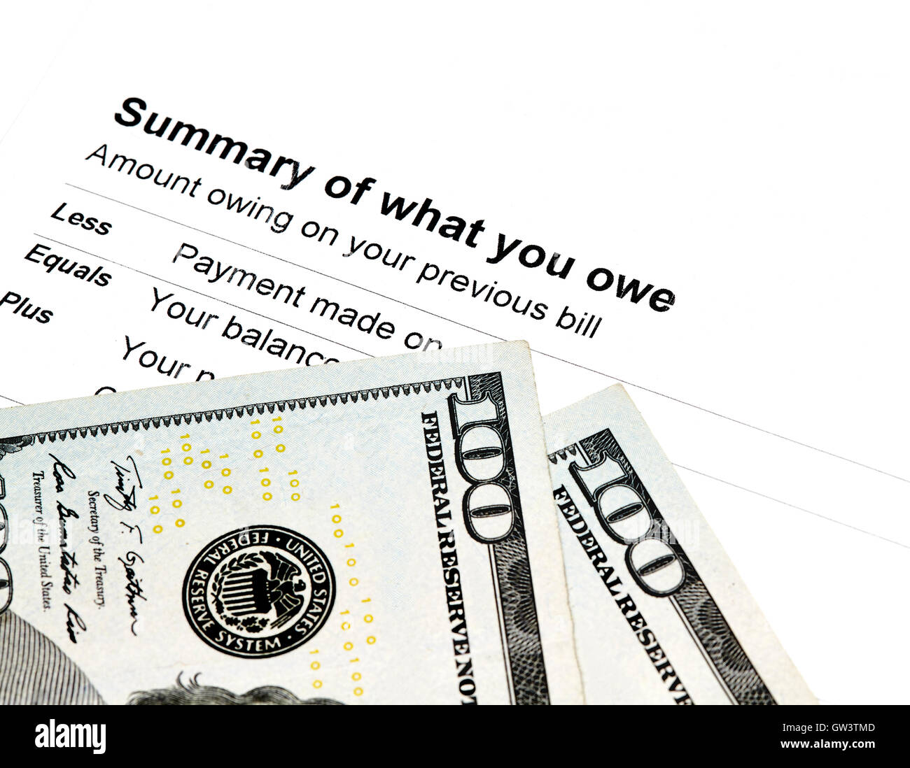 Summary of charges hi-res stock photography and images - Alamy