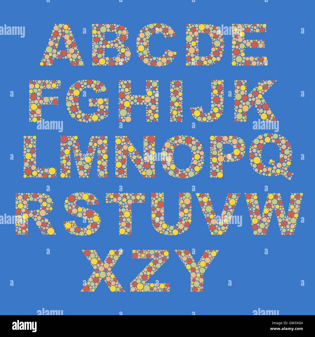 Ishihara color blindness test hi-res stock photography and images - Alamy