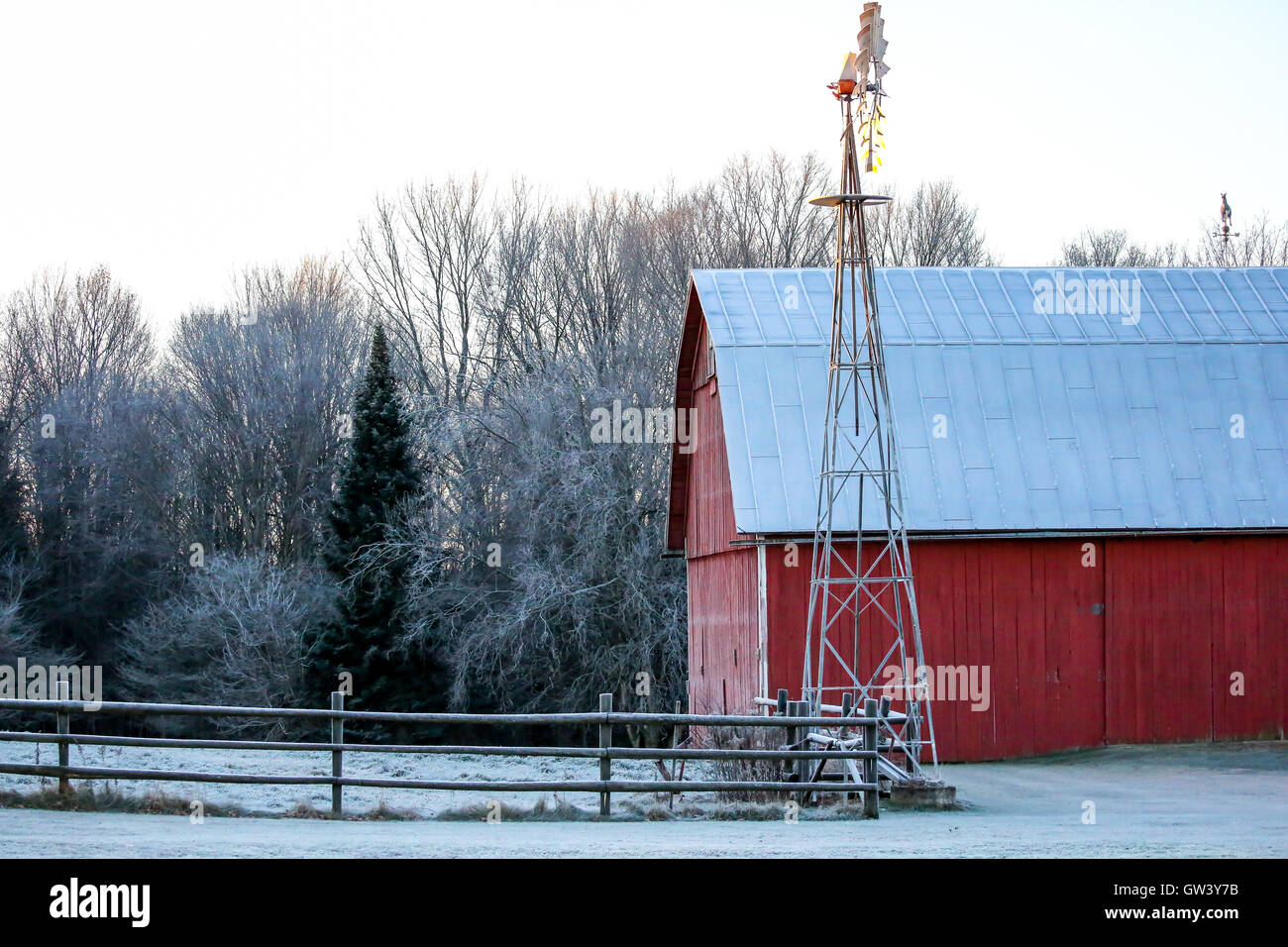 Windmill fence hi-res stock photography and images - Alamy