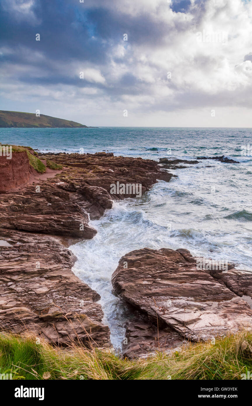 Lower devonian wembury siltstones hi-res stock photography and images ...