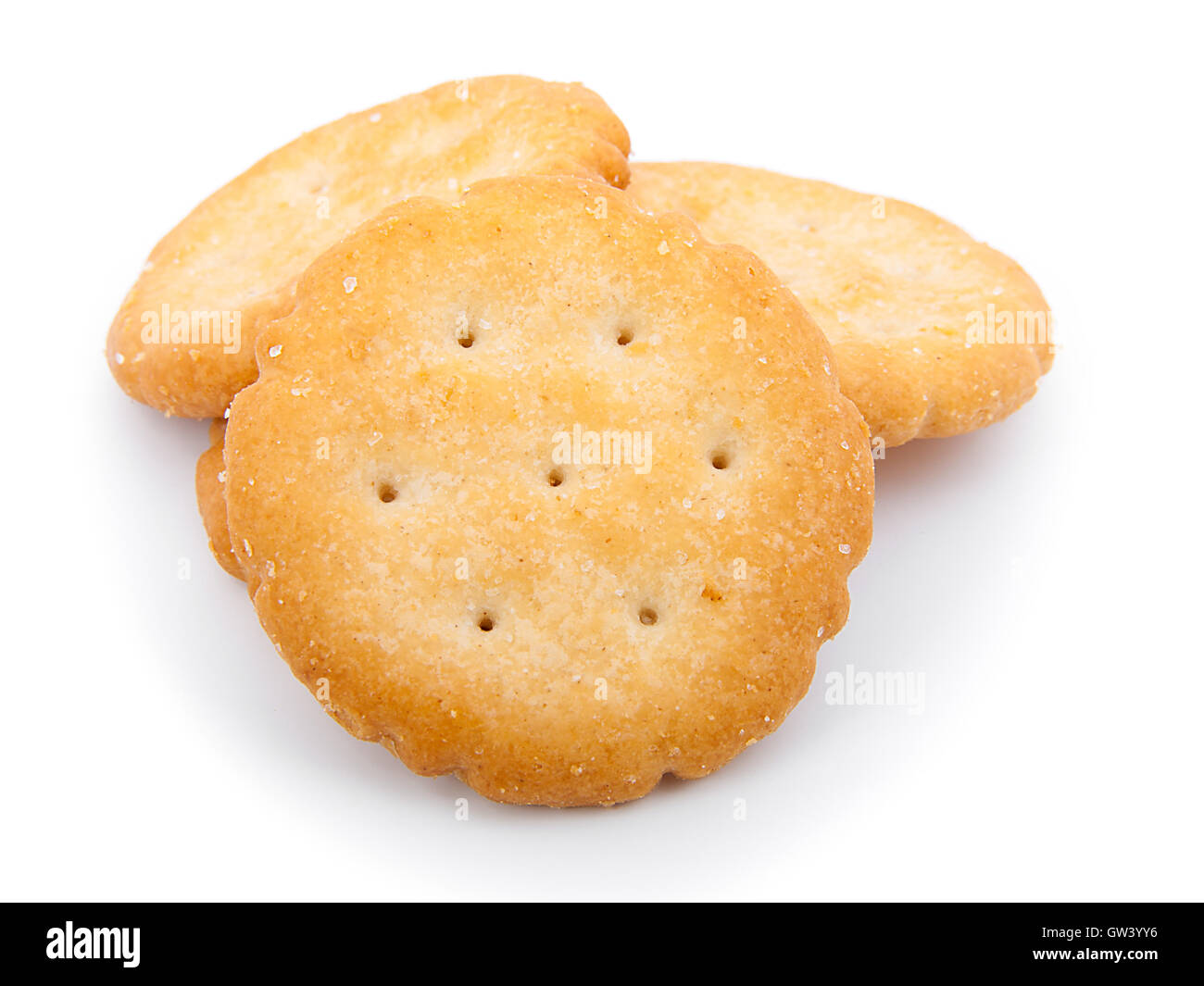 cracker isolated on white background Stock Photo - Alamy