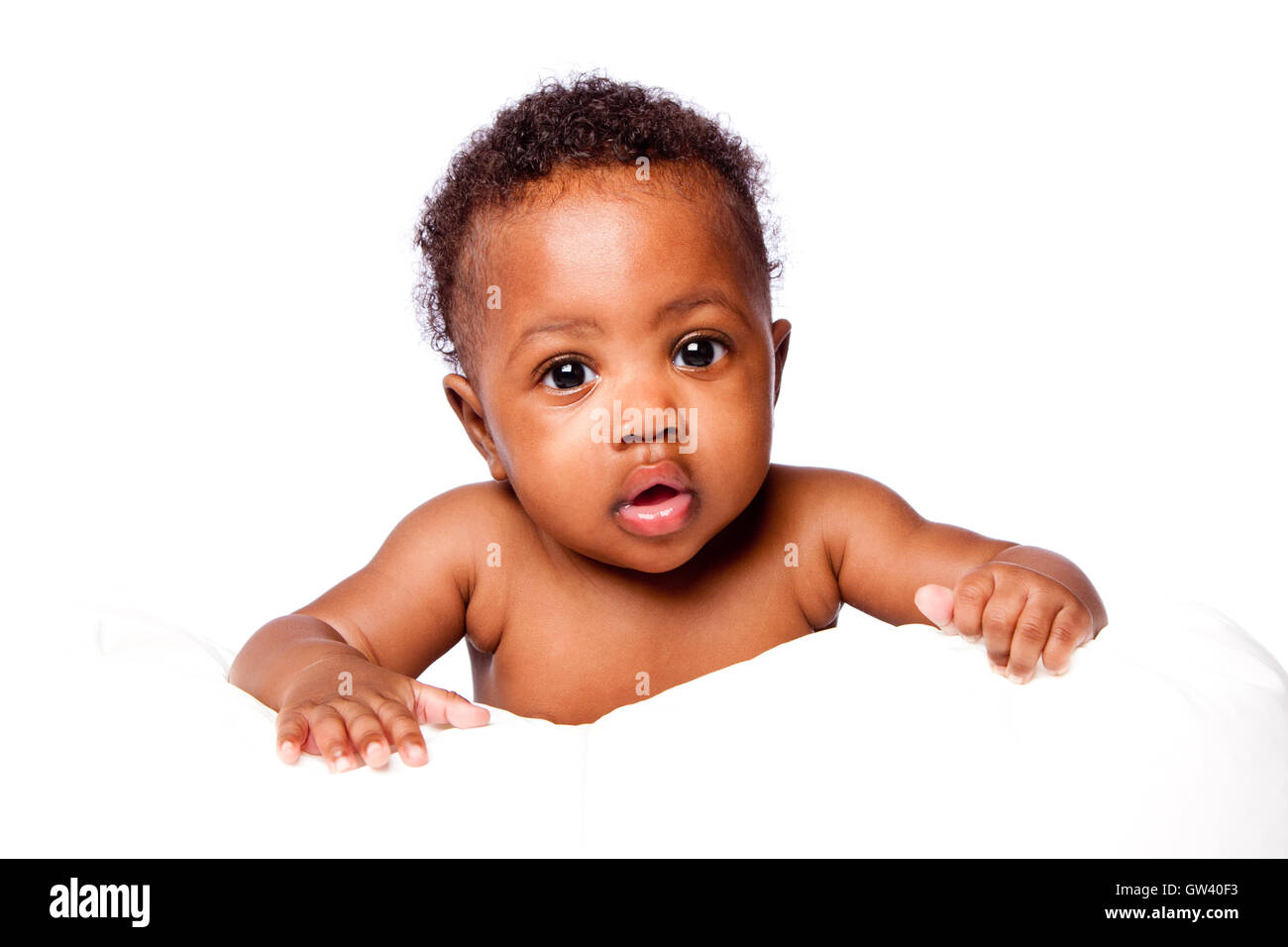 Adorable african american black baby hi-res stock photography and ...