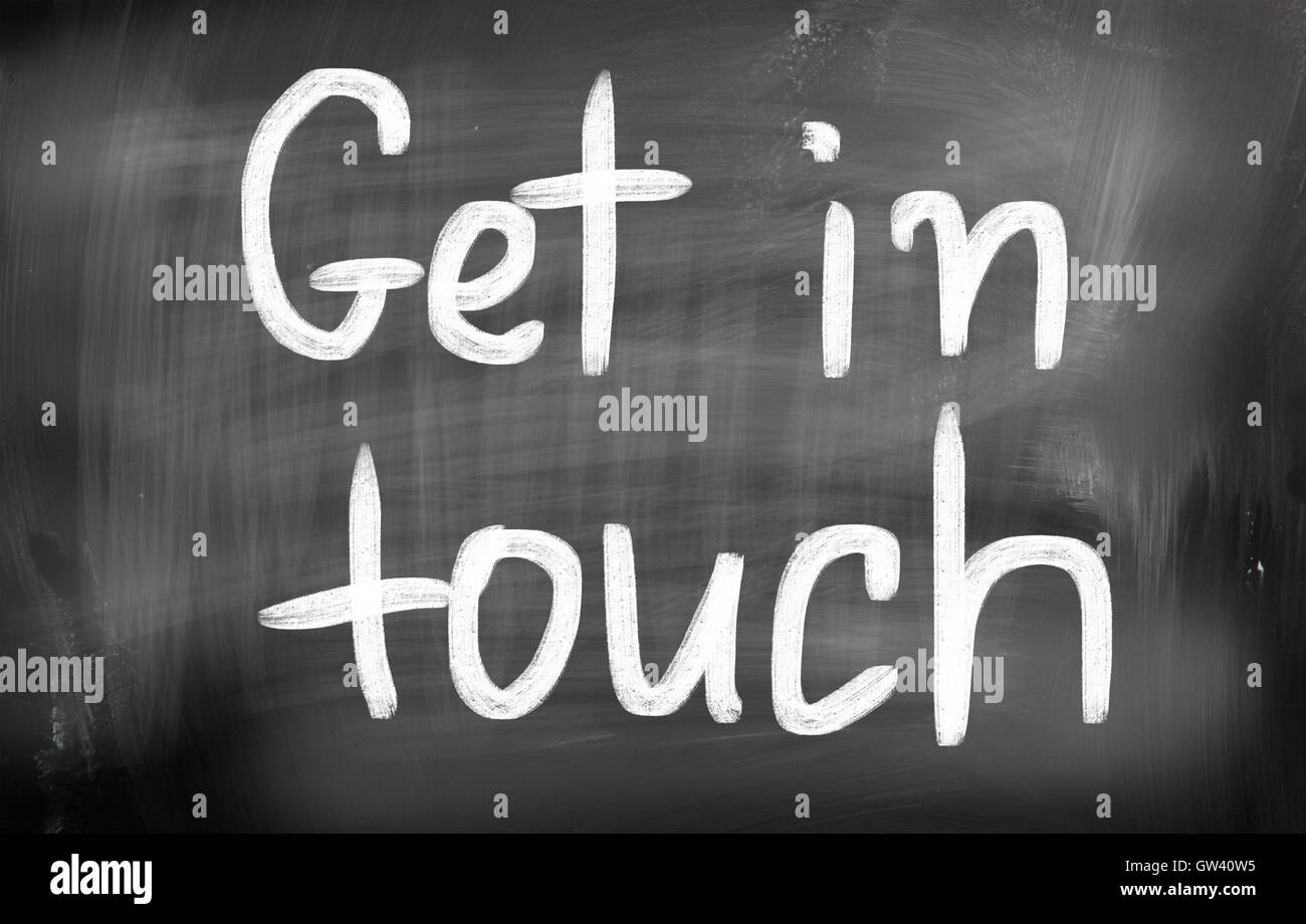 Get in touch Stock Photo - Alamy