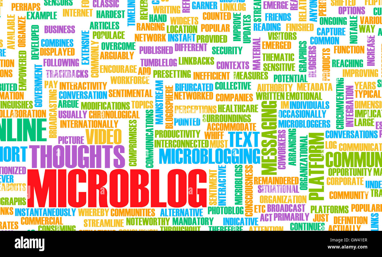 Microblogger hi-res stock photography and images - Alamy