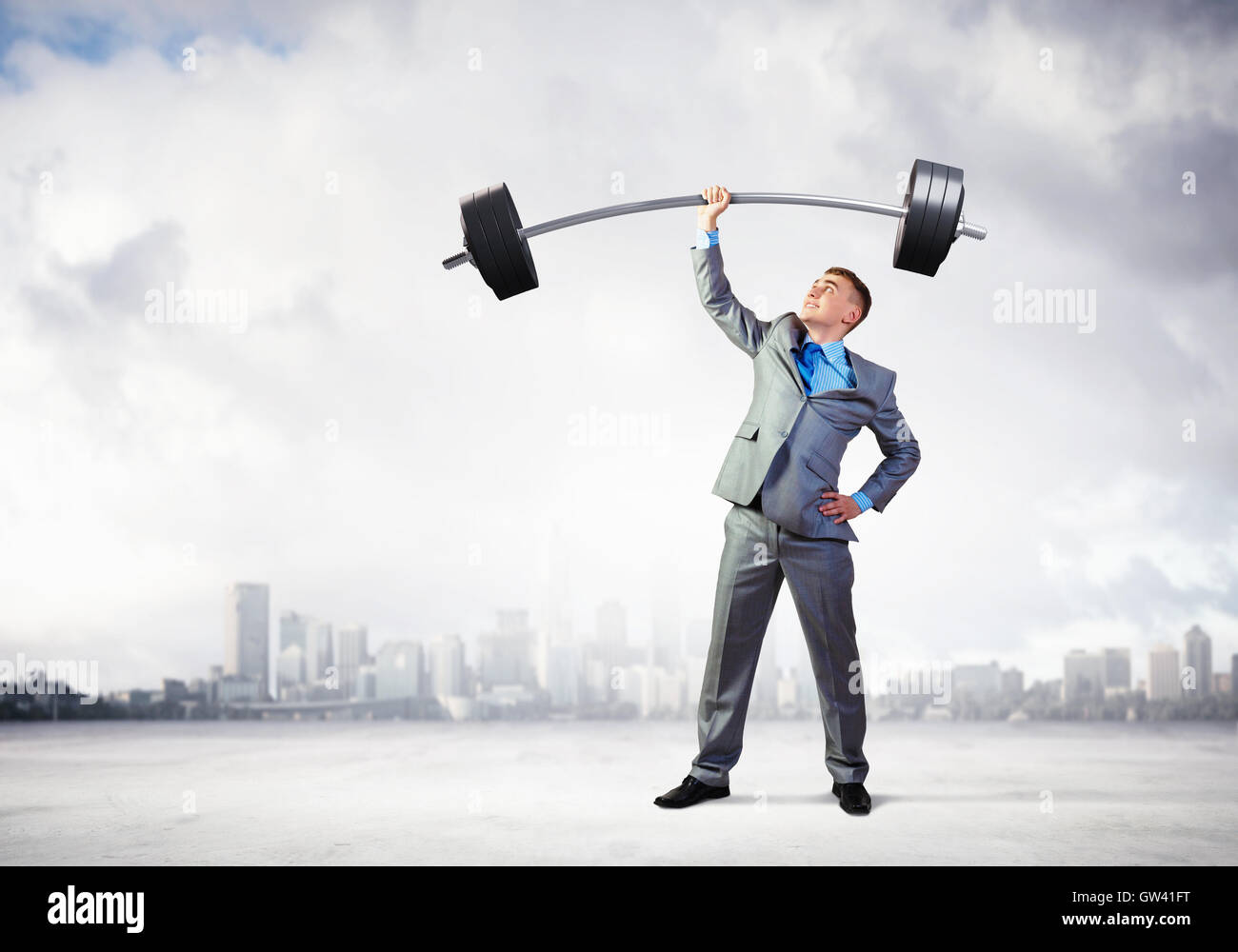 Power in business Stock Photo - Alamy