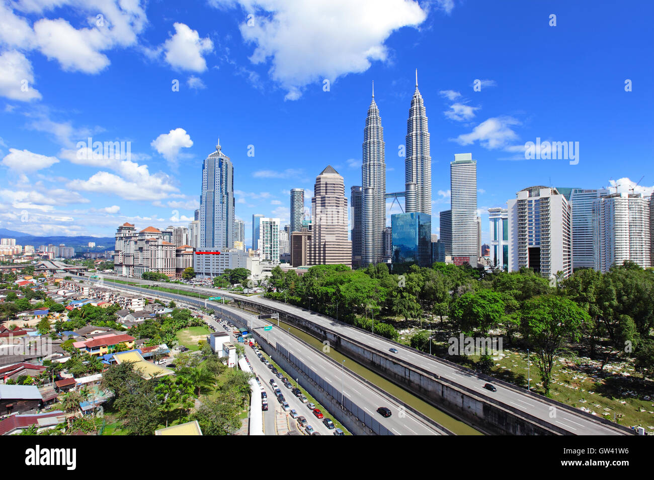 Kuala Lumpur skyline Stock Photo - Alamy