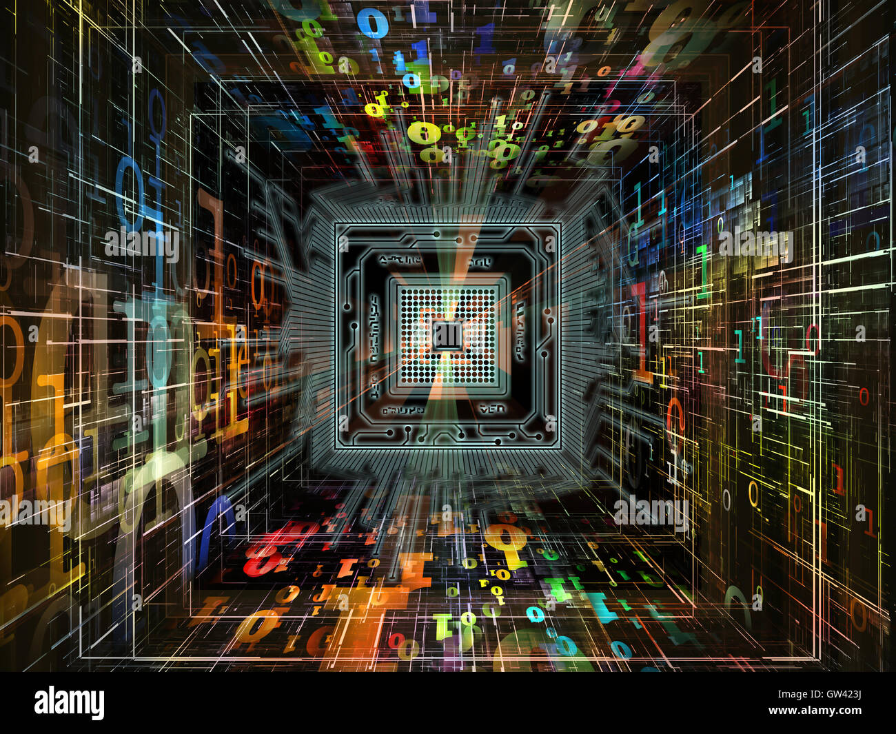 Realms of Numbers Stock Photo - Alamy