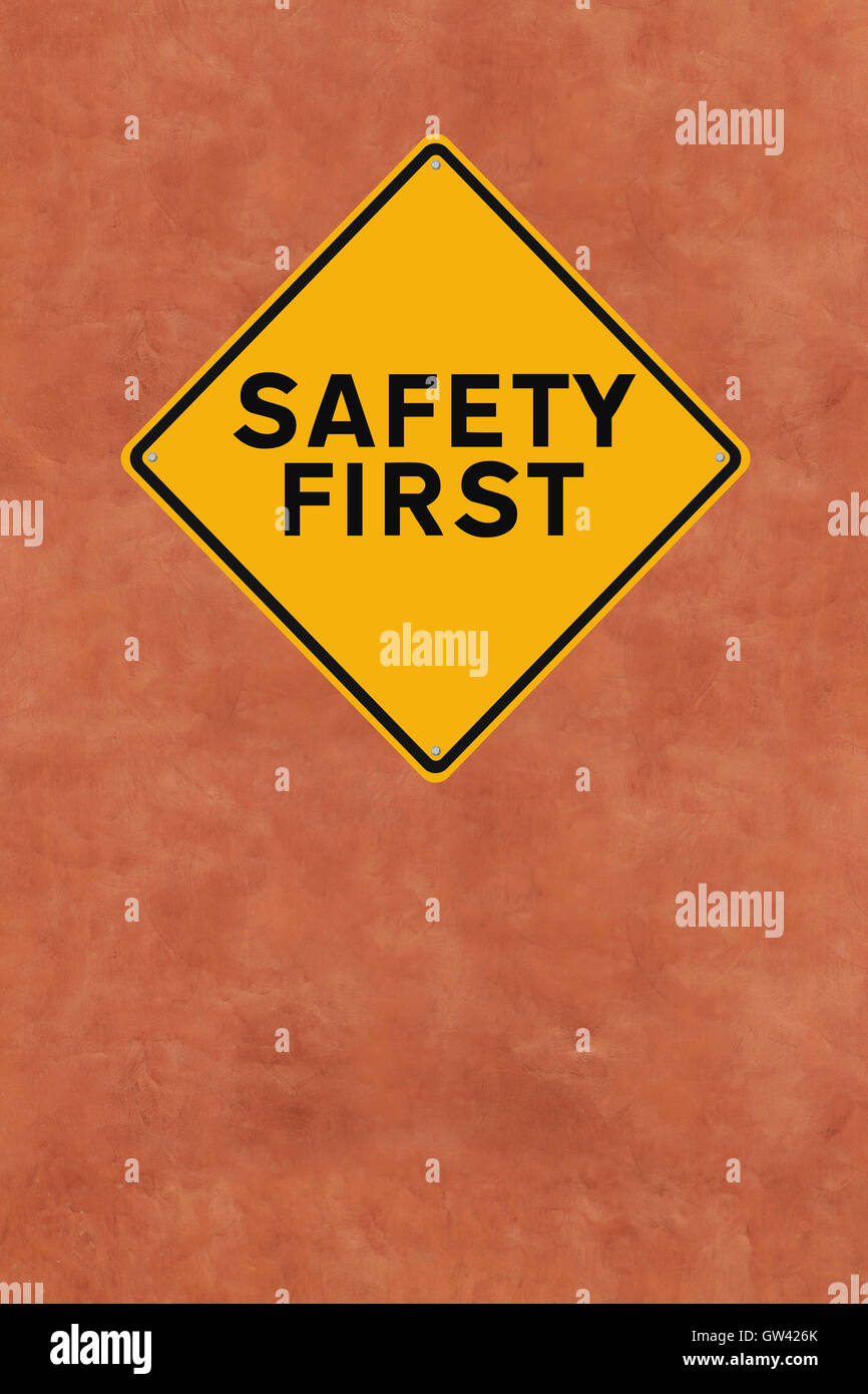 Safety slogan hi-res stock photography and images - Alamy