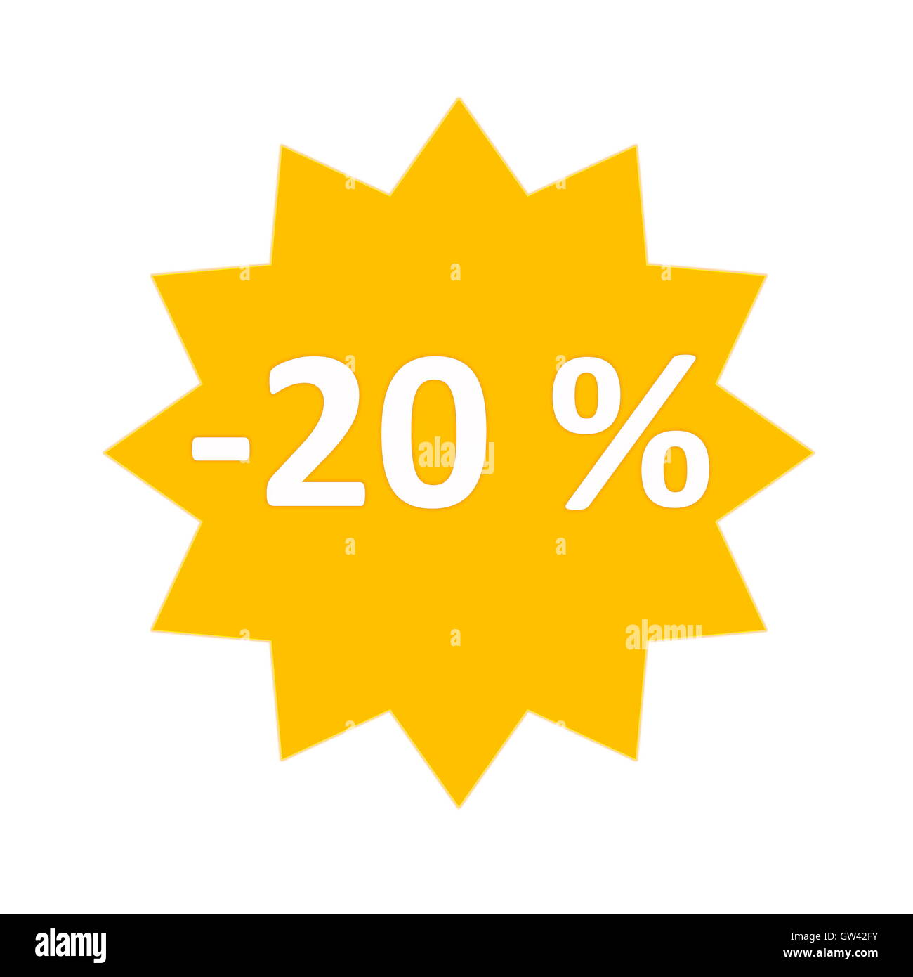 20 percent discount icon 20 hi-res stock photography and images - Alamy