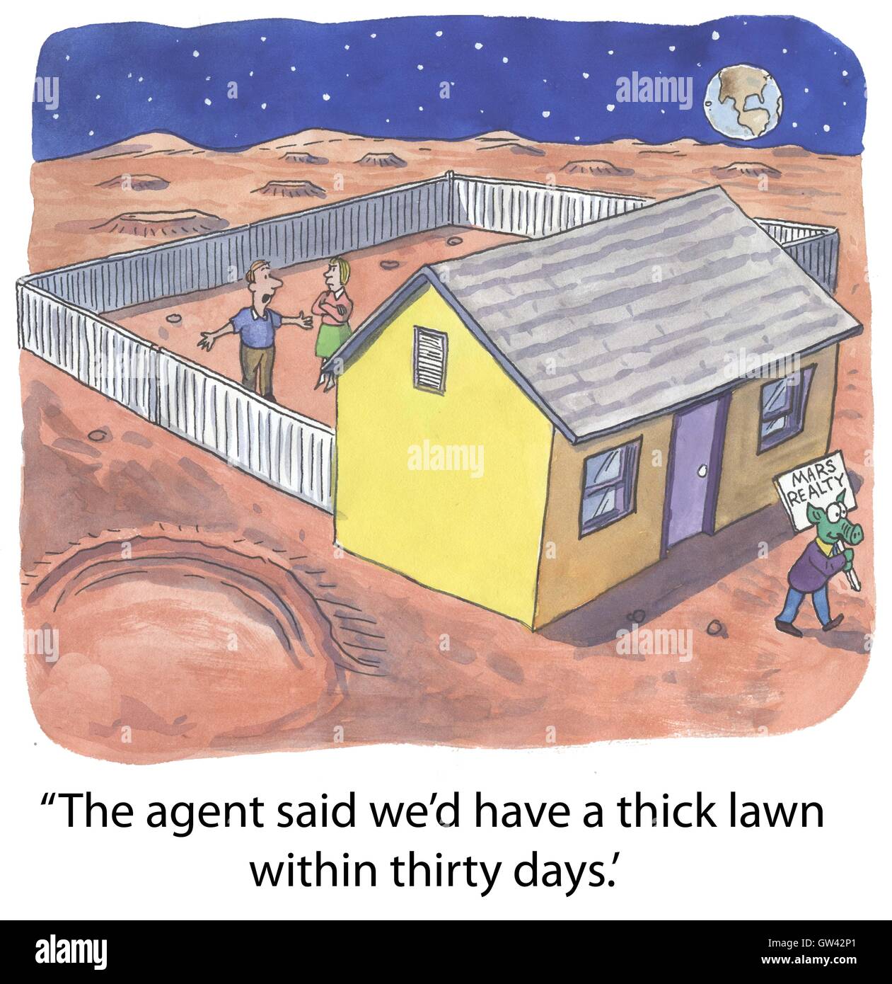 Funny house sale hi-res stock photography and images - Alamy