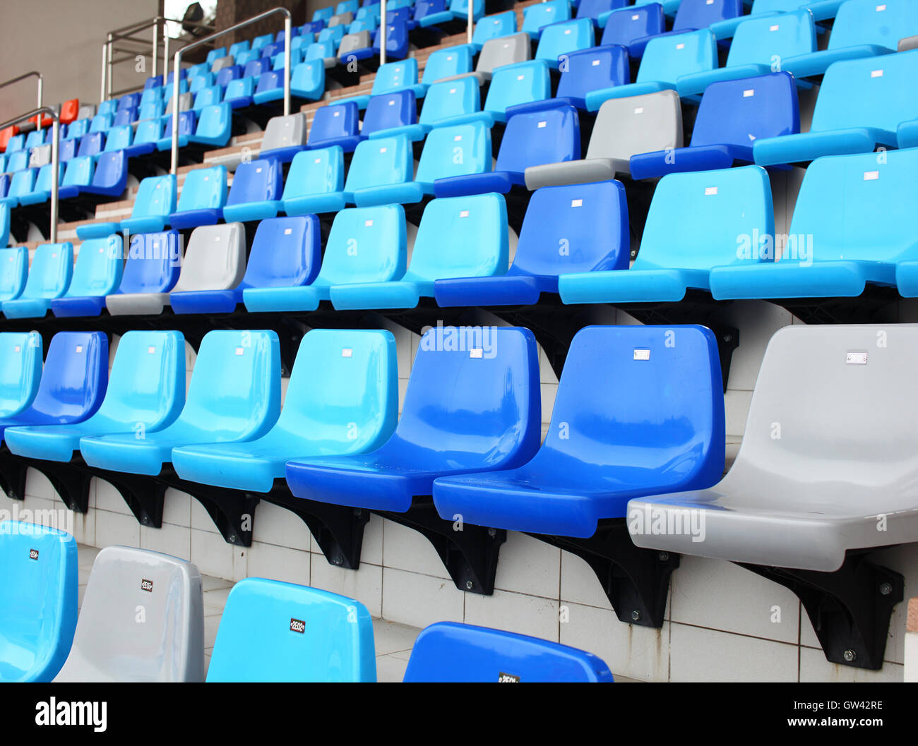 Audience seat in stadium Stock Photo - Alamy