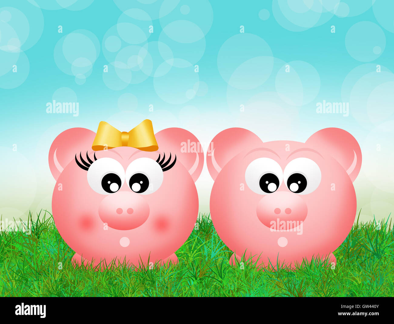 Pigs wedding hi-res stock photography and images - Alamy