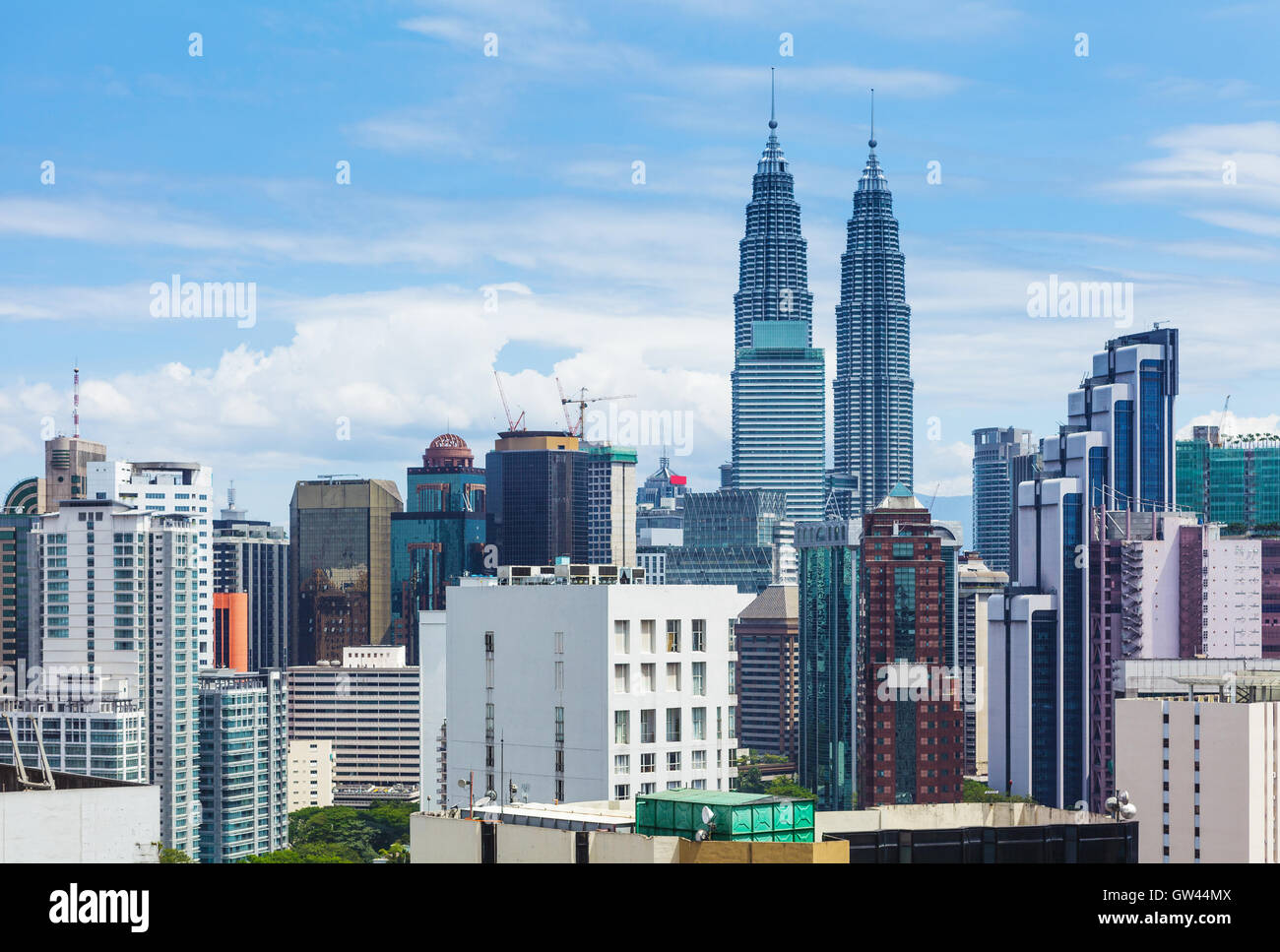 Kuala Lumpur city skyline Stock Photo - Alamy