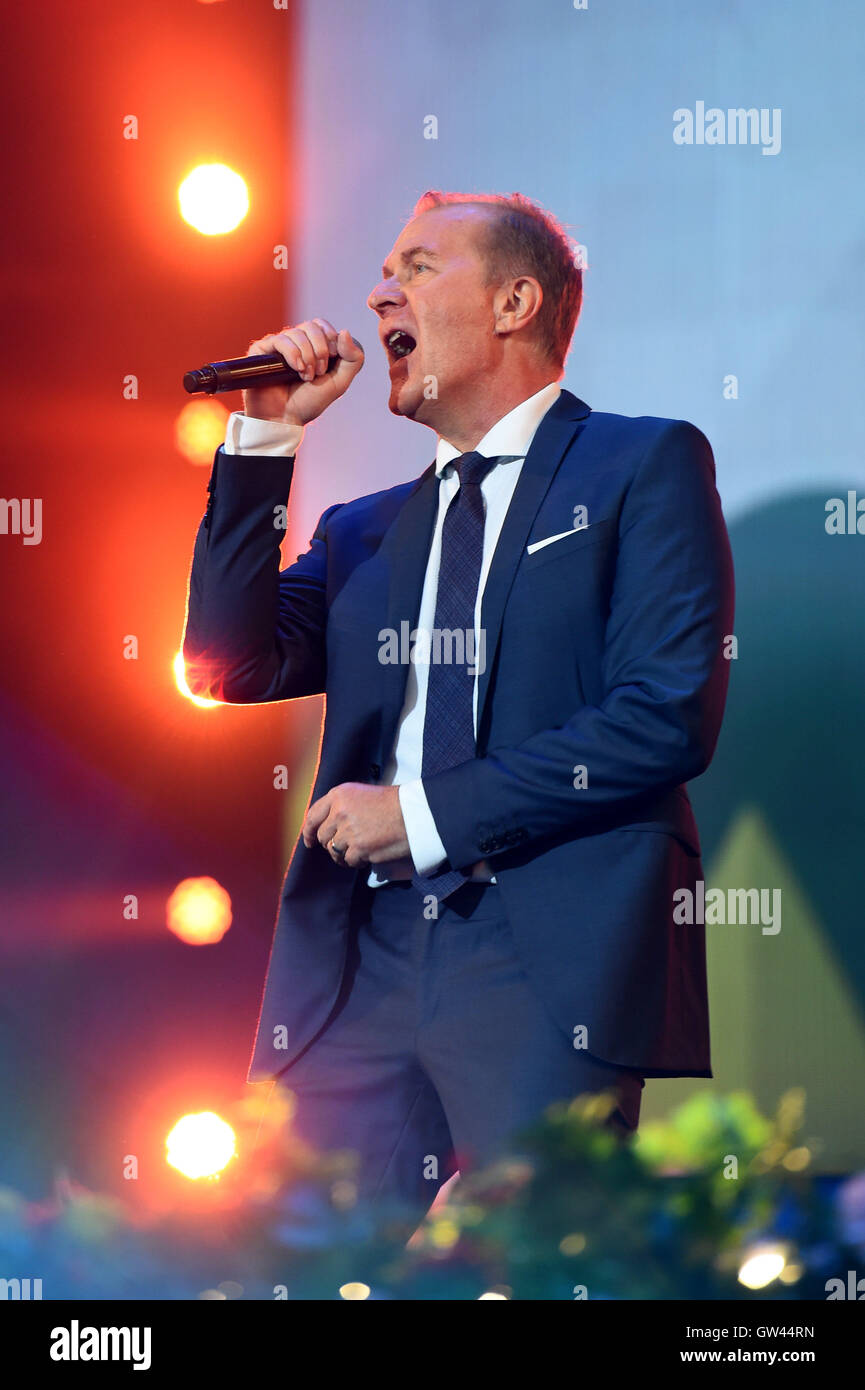 Martin Fry of ABC performing at BBC Proms in the Park in Hyde Park ...
