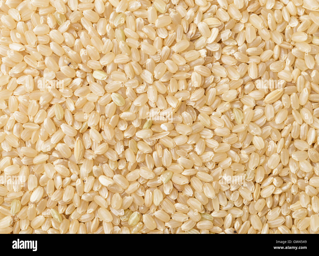 Uncooked brown rice Stock Photo - Alamy