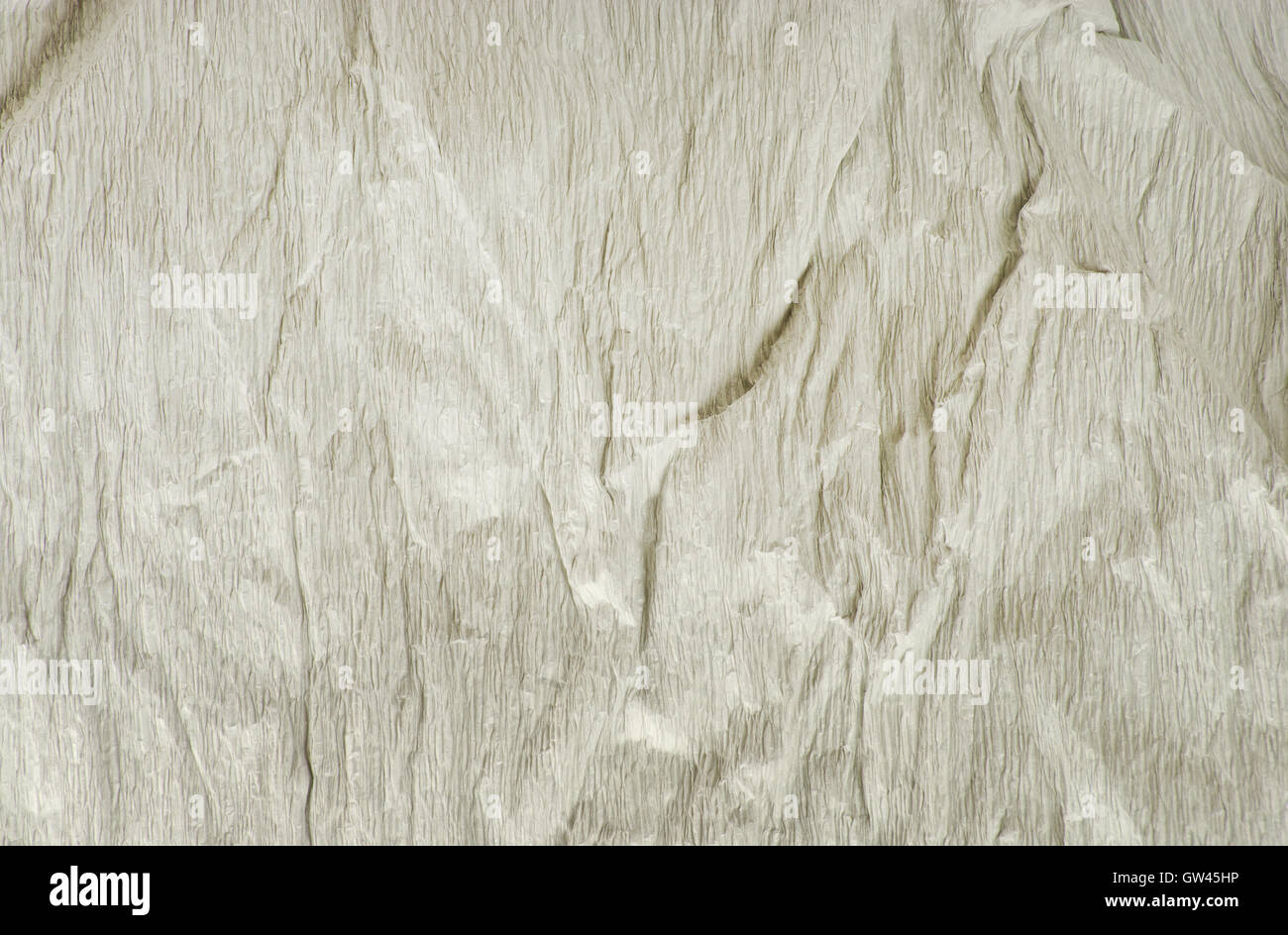 Crumpled light gray paper Stock Photo - Alamy