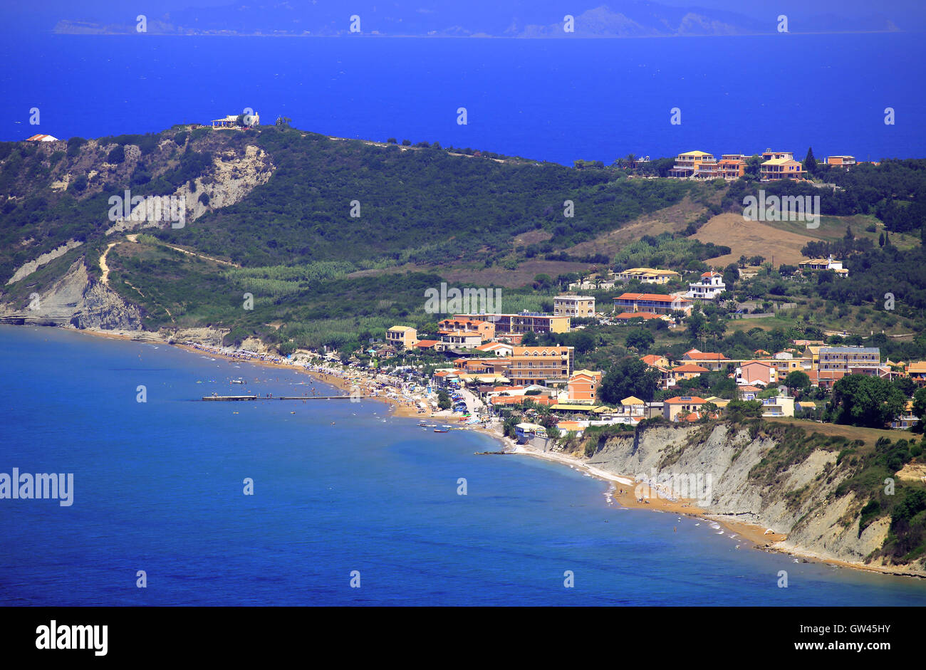 Arillas beach, corfu hi-res stock photography and images - Alamy