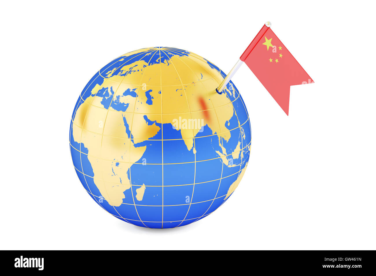 Chinese map world hi-res stock photography and images - Alamy