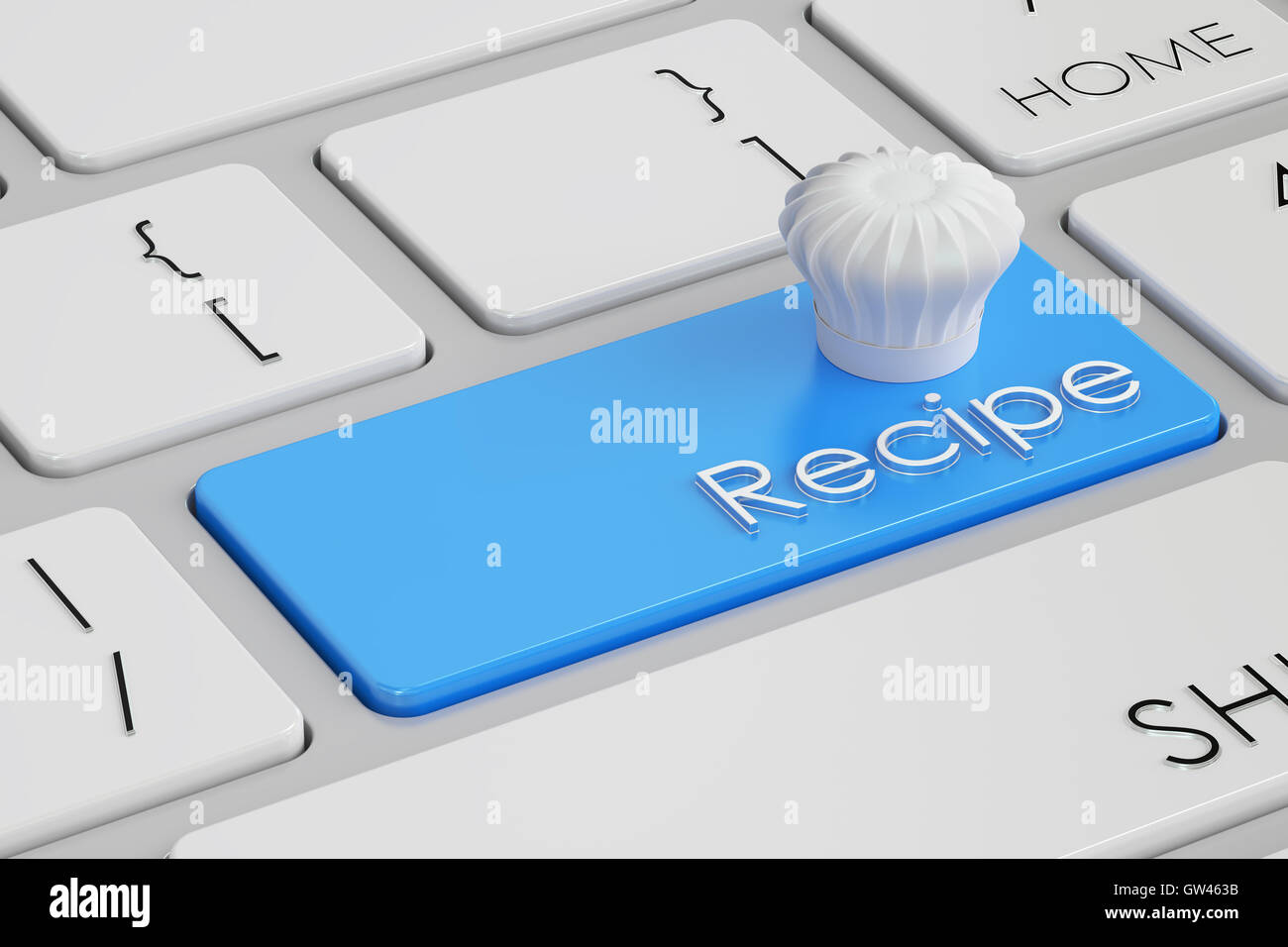 Menu on computer keyboard hi-res stock photography and images - Alamy