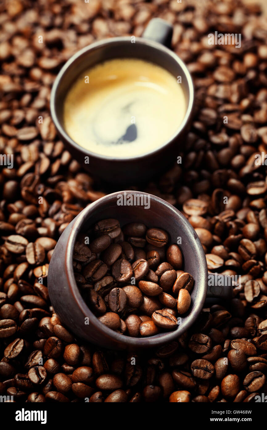 Still life with coffee Stock Photo - Alamy
