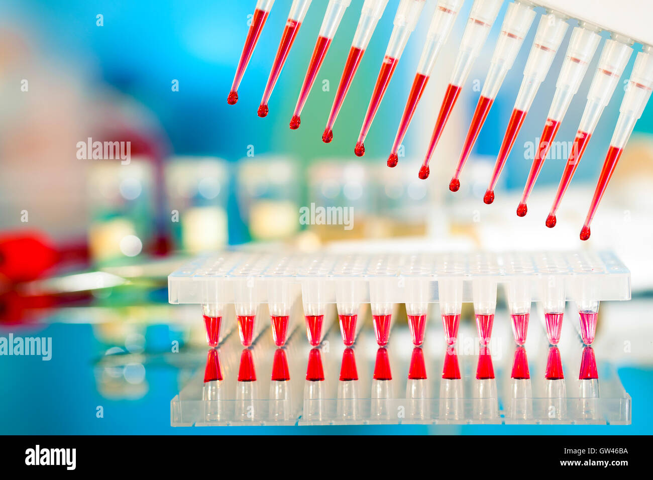 96 well plate hi-res stock photography and images - Alamy